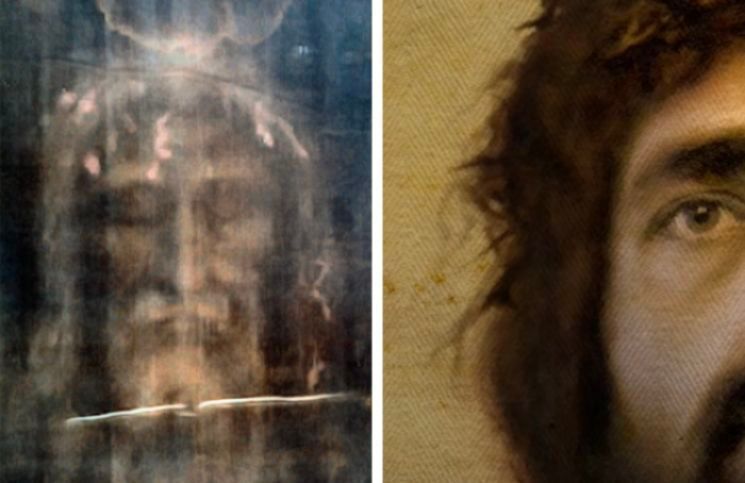 4 reconstrucciones del rostro de Cristo a partir del Sudario de Turín