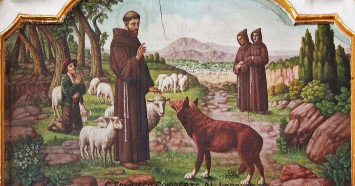 ¿Por qué a San Francisco se lo representa junto a un lobo? Esta es la ...