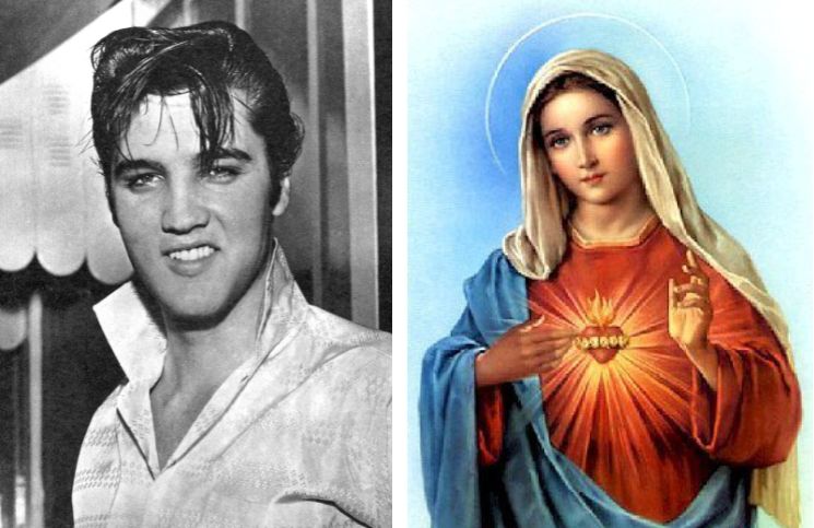 La hermosa canción que Elvis Presley le cantó a la Virgen María