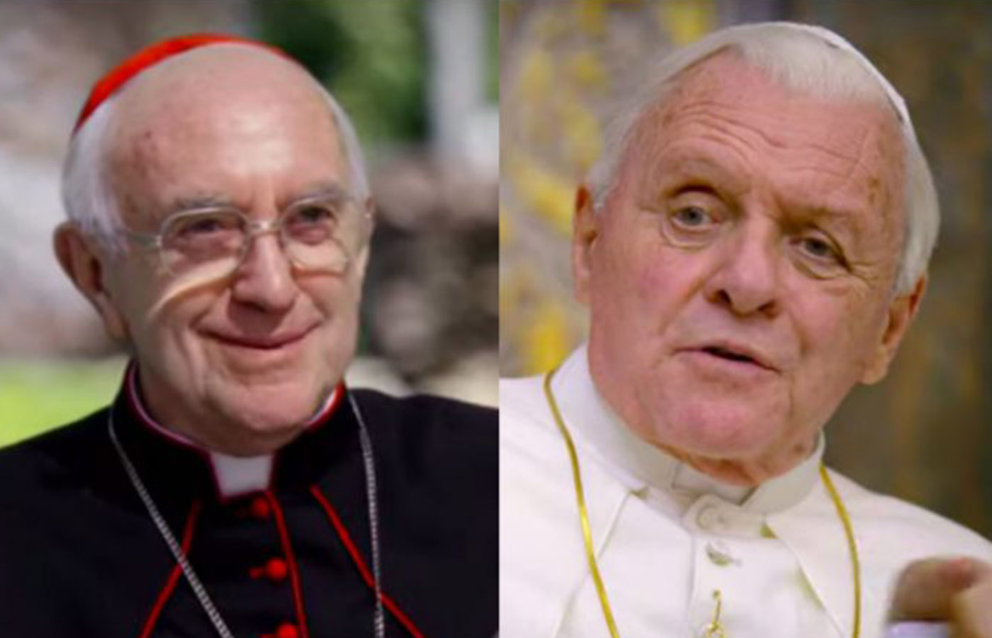 Netflix lanzó un avance de la película “The Two Popes”: esto es lo que ...