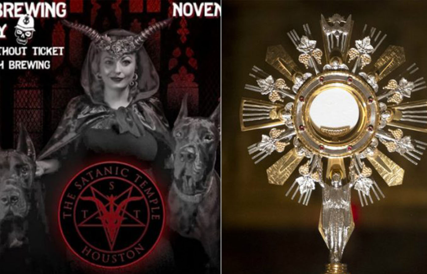 Católicos organizaron campañas de reparación por primera misa negra en ...