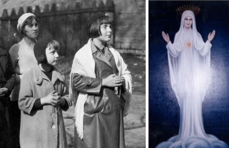 "Oren, oren mucho", la aparición reconocida de la Virgen del Corazón de Oro