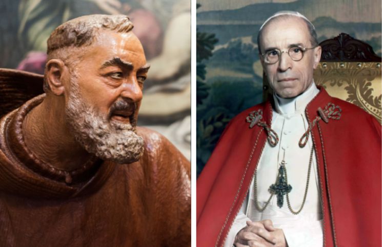 La extraordinaria visión que el Padre Pío tuvo del Papa Pío XII